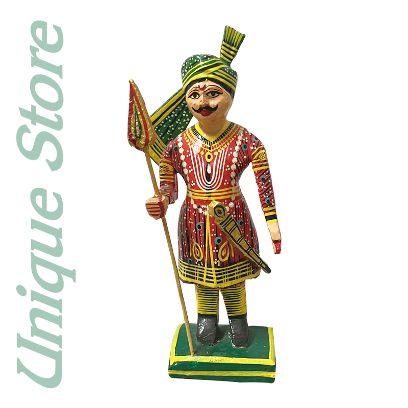 Buy Handmade Kondapalli Bommalu Online - Dwarapalakulu Set